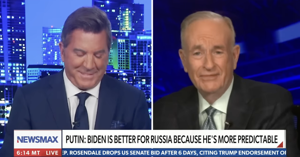 O'Reilly Talks GOP Weakness, Putin, and Ukraine with Eric Bolling ...